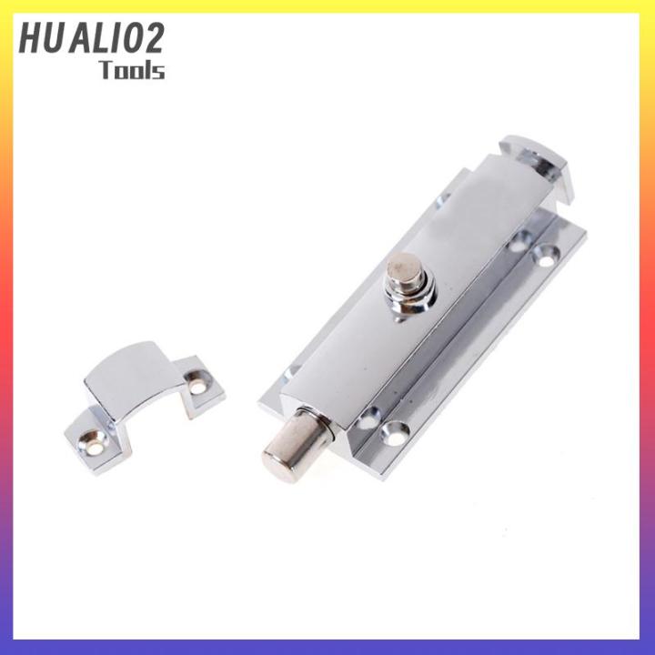 HUALI02 Button Push Open Safety Lock Door Window Security Bolt Latch ...