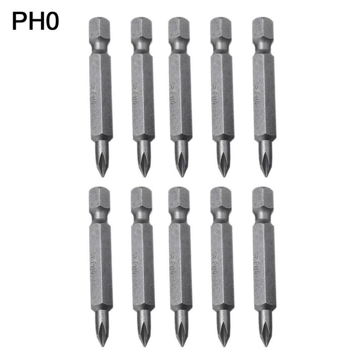 ไขควง PH0/PH1/PH2/PH3หัวไขควงไฟฟ้าครอสใหม่เอี่ยม10ชิ้น/เซ็ต | Lazada.co.th