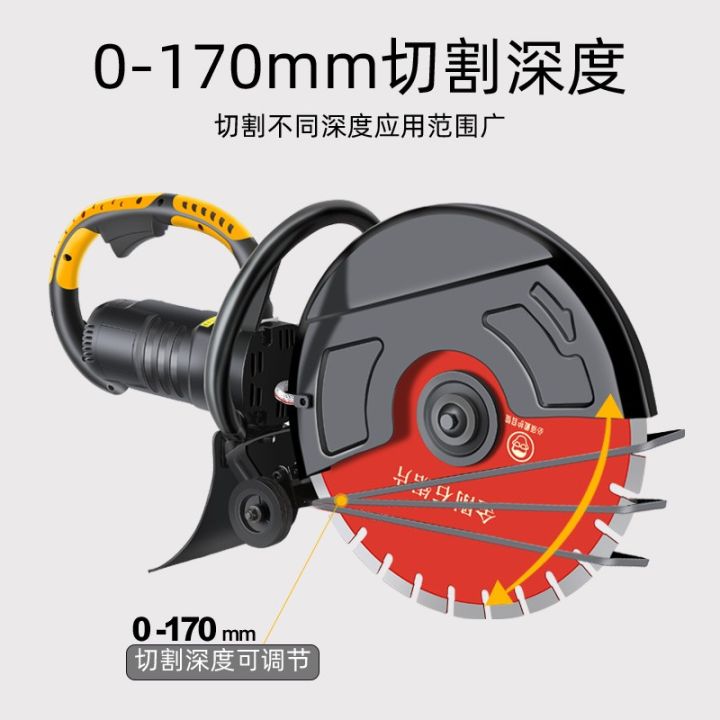 Single-chip grooving machine hand-held concrete reinforced wall ...