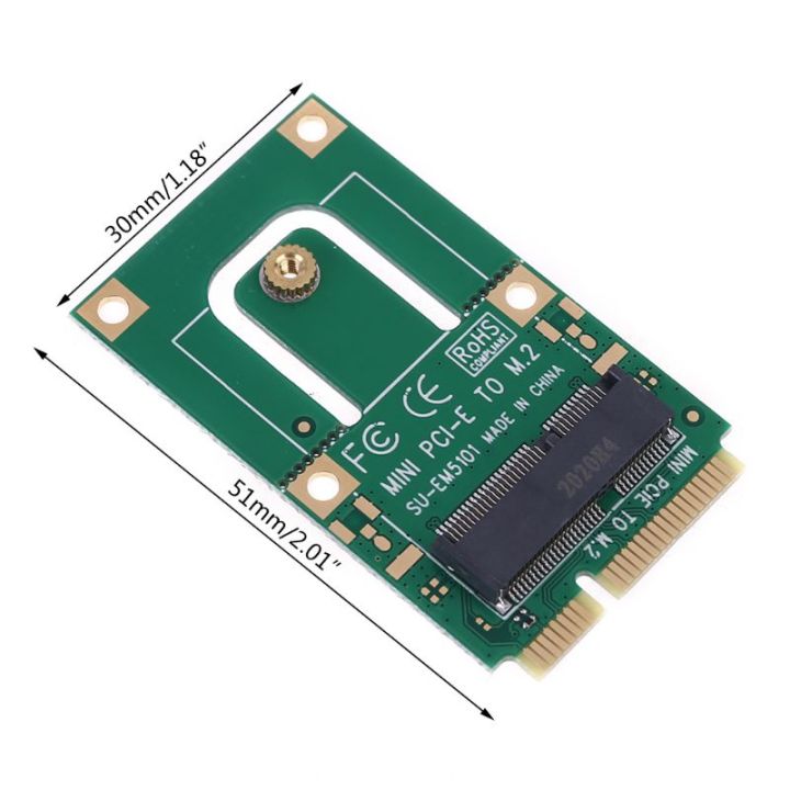 【Worth-Buy】 Mini Pci-E To M2 Adapter Converter Expansion M2 Key E ...