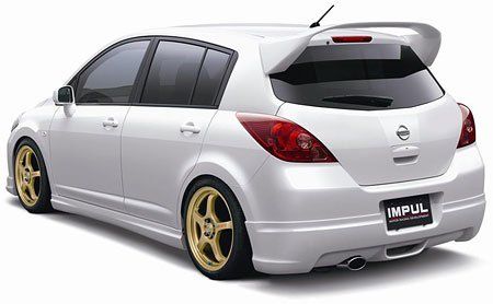 Nissan Latio Hatchback Impul ( Body Kit , Bodykit , Skirt , Skirting ...