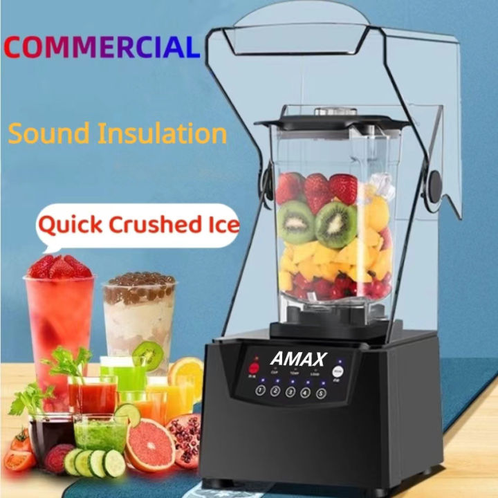 AMAX Ice Blender T8 Ice Crushing Heavy Duty High Speed Mixer For Shakes ...