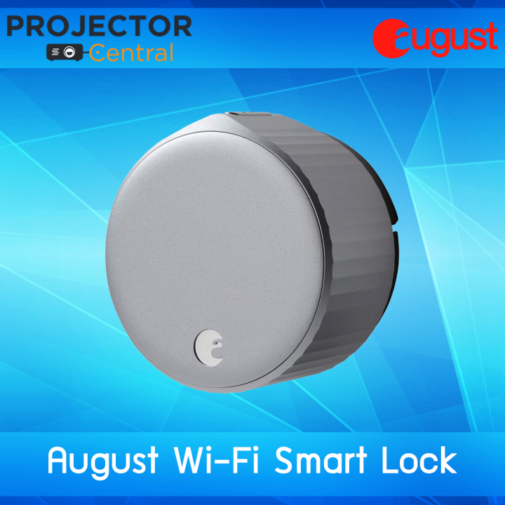 August Wi-Fi Smart Lock (4th Generation) – Fits Your Existing Deadbolt ...