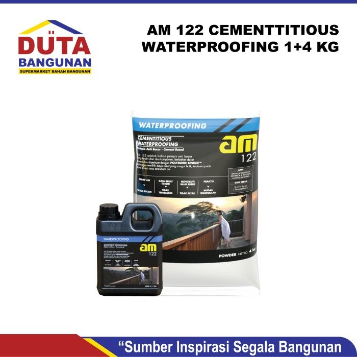 AM 122 CEMENTITIOUS WATERPROOFING 5+20KG | Lazada Indonesia