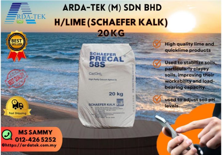 H/LIME SCHAEFER KALK X 20 KGS ARDA-TEK (M) SDN BHD | Lazada