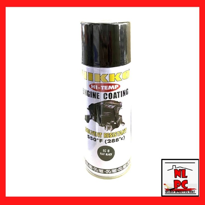 NIKKO HI-TEMP ENGINE COATING SPRAY PAINT 550F | Lazada PH