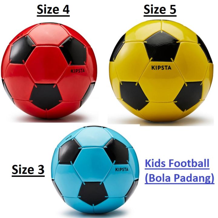 Kipsta First Kick Football / Soccer Ball Size 3, 4 and 5 / Bola Sepak ...