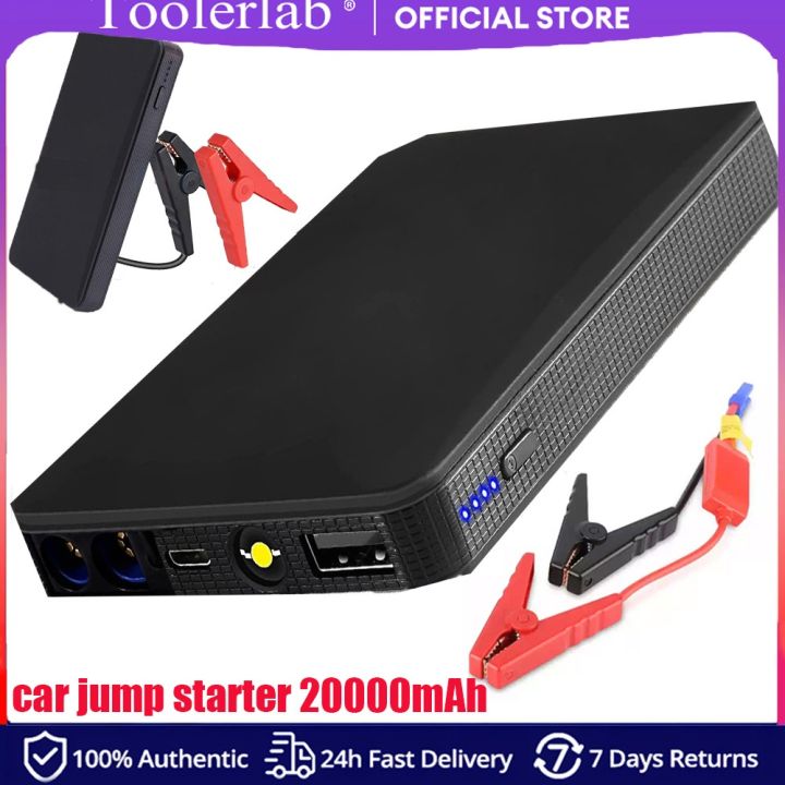Portable 20000mAh Car Jump Starter Power Bank 12V Engine Battery ...