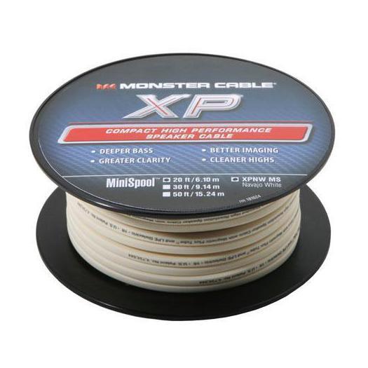 Monster Cable XP Navajo White Compact Speaker Cable (The Price For 2 ...