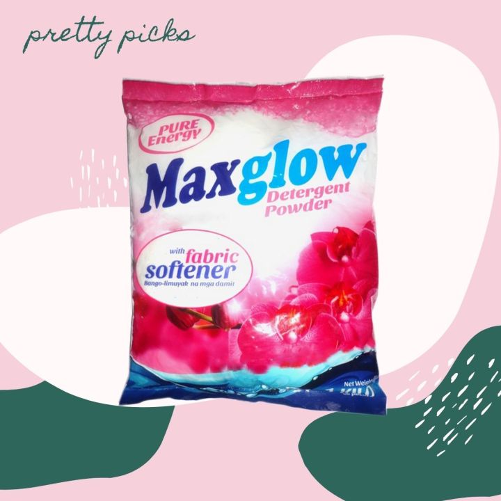 Maxglow Powder Detergent w/ Fabric Conditioner 1kg | Lazada PH