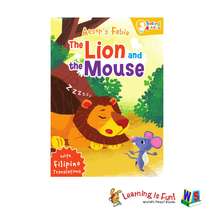BATANG MATALINO MY BIG BOOK OF AESOP’S FABLE-THE LION AND THE MOUSE ...