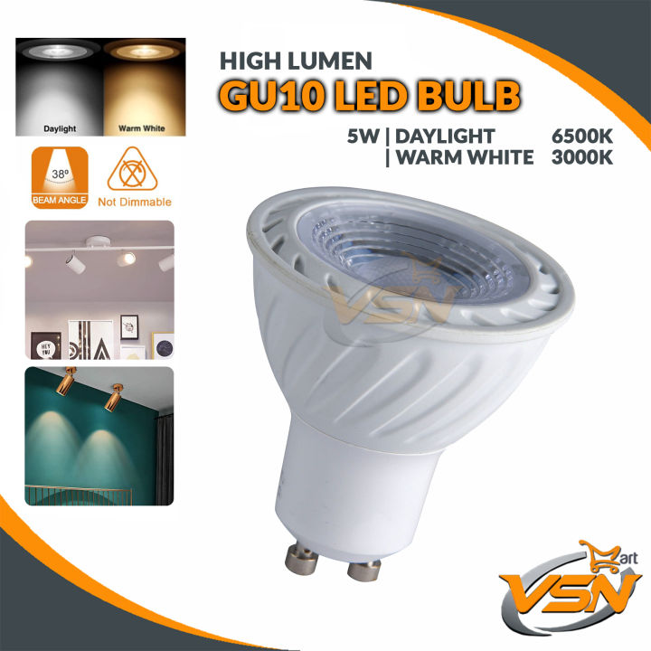 MENTOL LED GU10 BULB 5W Spotlight Track Light Tracklight Eyeball ...