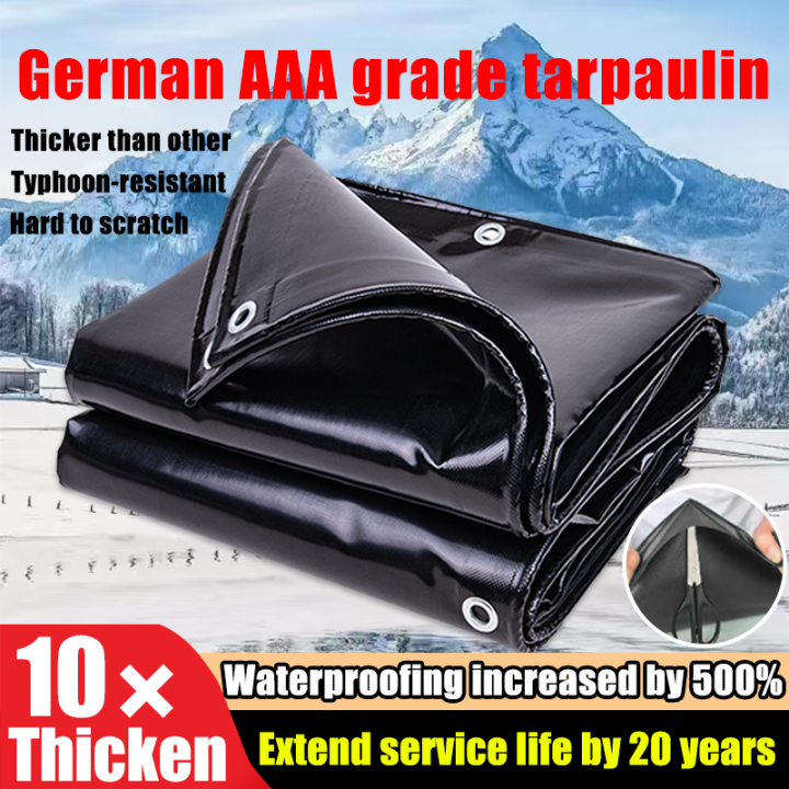 【Own factory quality assurance】tarpaulin trapal waterproof Extra Thick ...