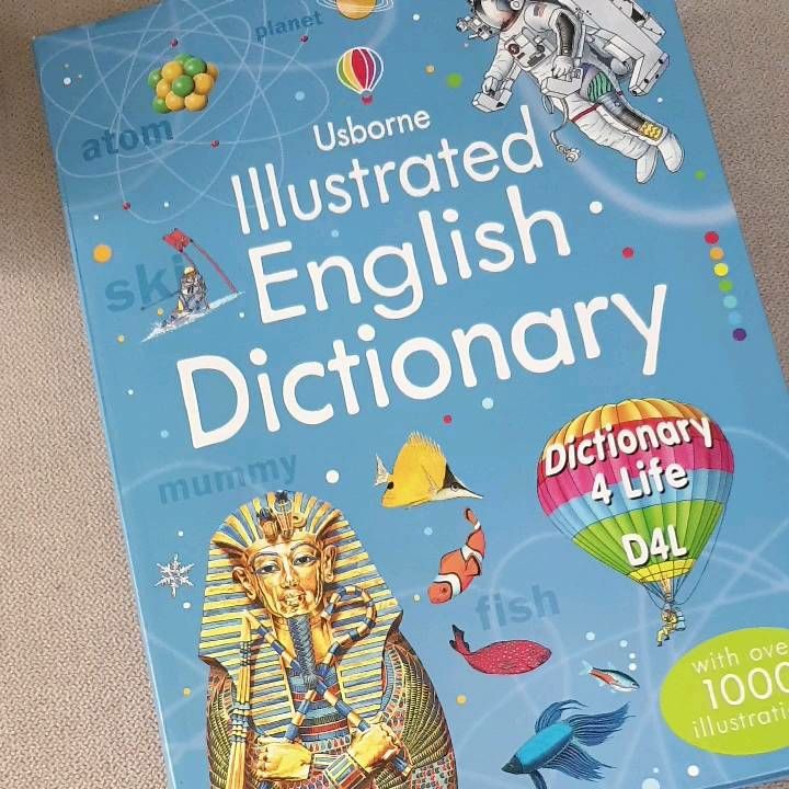 [PRELOVED] USBORNE ILLUSTRATED ENGLISH DICTIONARY | Lazada PH