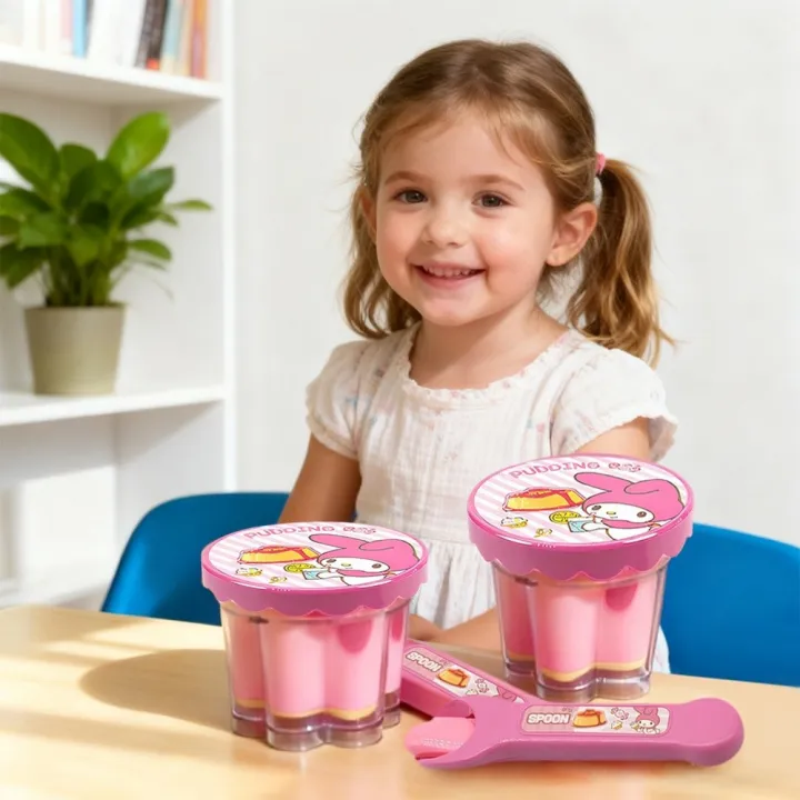 HESONG Kuromi Japanese Early Education Toy Simulation Food Hello Kitty ...