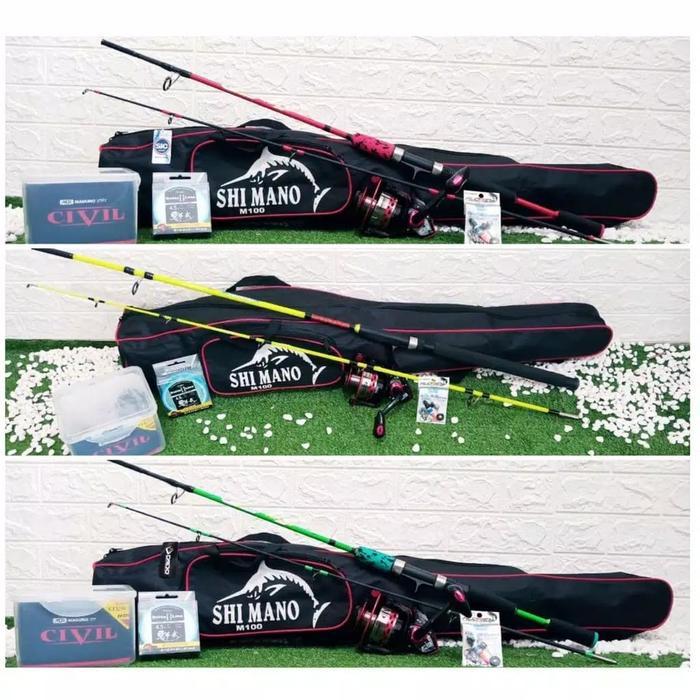 SET PANCING LAUT MAGURO KUAT DRAG HINGGA 30KG LENGKAP - RAJANYA MANCING ...
