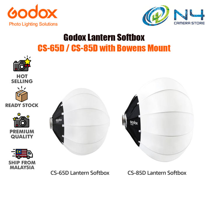Godox CS-50D 50cm / CS-65D 65cm / CS-85D 85cm Lantern Foldable Quick ...