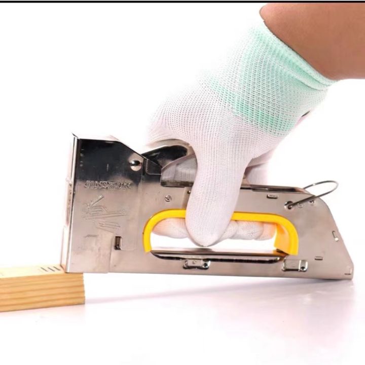 XLW Gun Tacker Powerful R23-1008F with Staple Wire 1008F, Gun Tacker ...