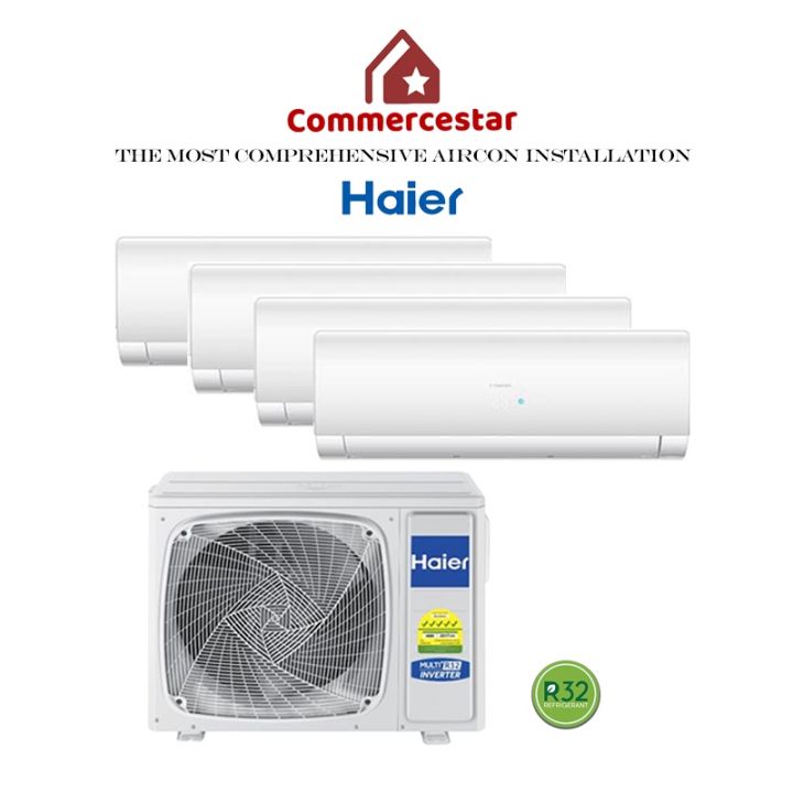 HAIER INVERTER R32 SYSTEM 4 (INSTALLATION INCLUDED FREE UPGRADED ...