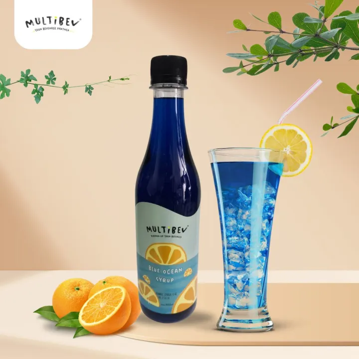 MultiBev - Syrup Blue Ocean Bottle 500ml | Lazada Indonesia