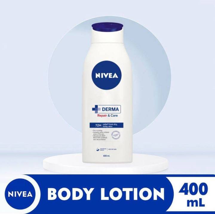 NIVEA Body Lotion Derma Repair and Care 400ml | Lazada PH