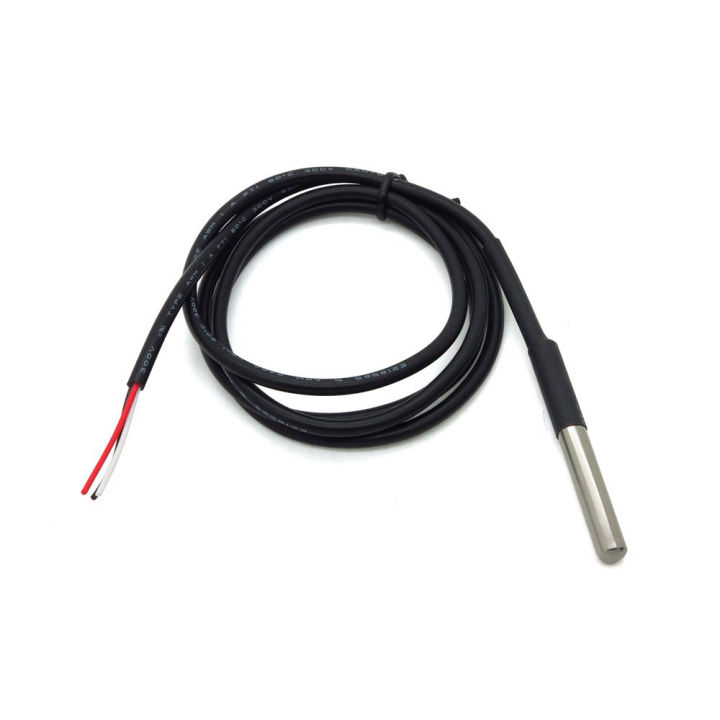 DS18B20 - Sensor Suhu DS18B20 Waterproof Temperature Probe Sensor ...