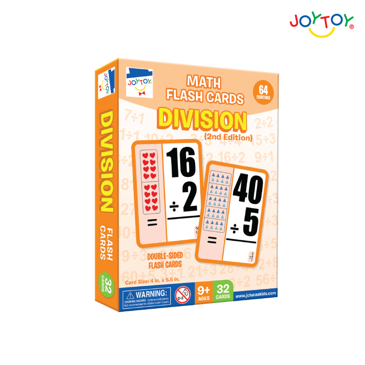 JOYTOY Math Flash Cards - Division (2nd Edition) | Lazada PH