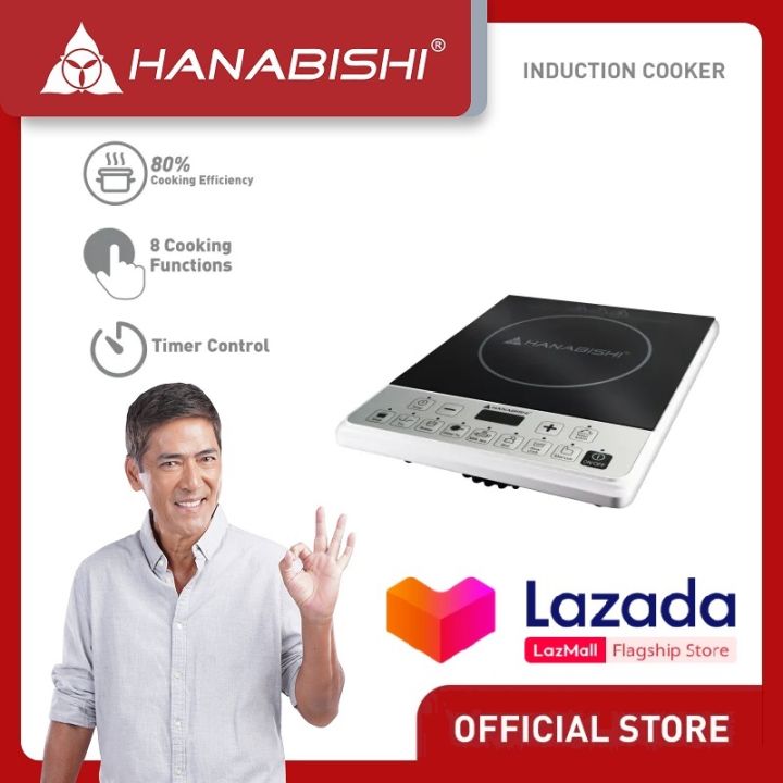 Hanabishi Induction Cooker HIC-40 | 8-Cooking Functions Induction ...