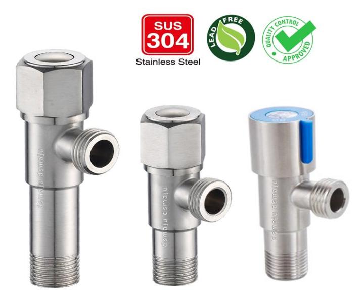 Heavy Duty SUS304 Stainless Steel Angle Valve Long Angle Valve Steel ...