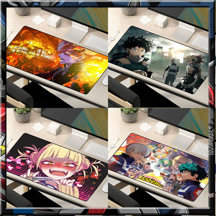 อะนิเมะ My Heroes Academy แผ่นรองเมาส์ Green Valley Boom Jiao แช่แข็ง Binary Perimeter ...