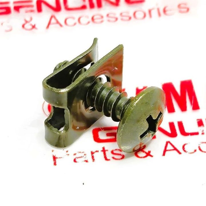 Screw and Clip Set – Steel Parts, Rust Safe – Use on Yamaha Side Covers ...