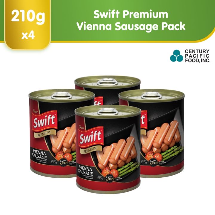Swift Premium Vienna Sausage 210g x4 | Lazada PH