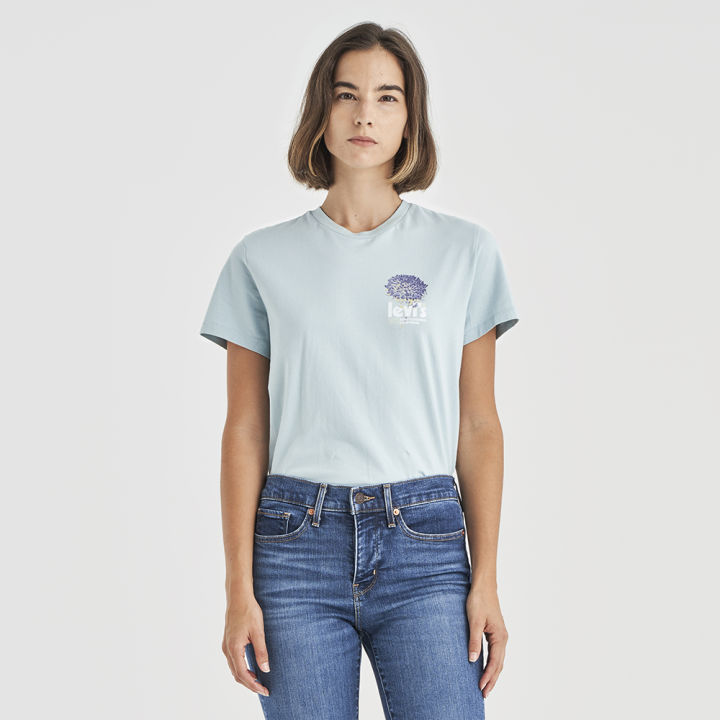 เสื้อยืด Levi's® Women's Graphic Classic Tee | Lazada.co.th