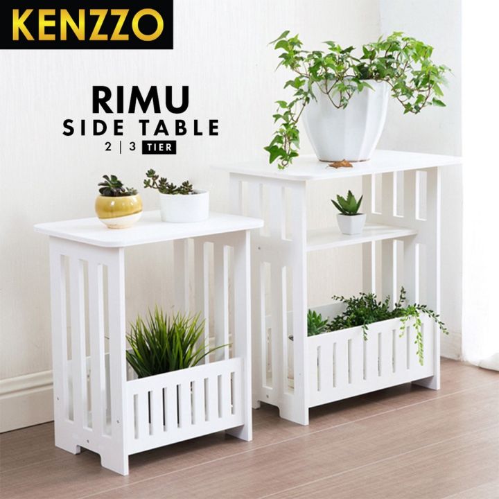 KENZZO Small Coffee Table Lightweight Modern Wooden Square Small Coffee ...