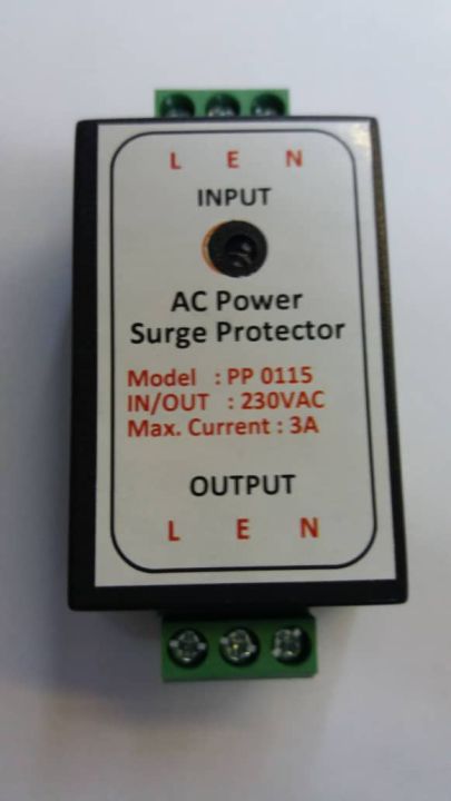Ac Power Surge Protector Input Output 230vac Lazada
