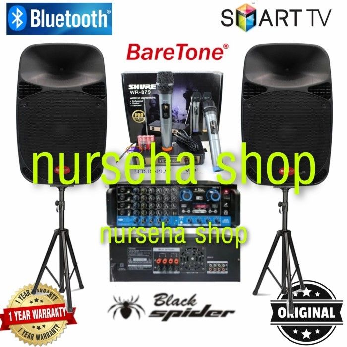 PROMO Paket Sound System Outdoor Baretone 15 inch paket karaoke ...
