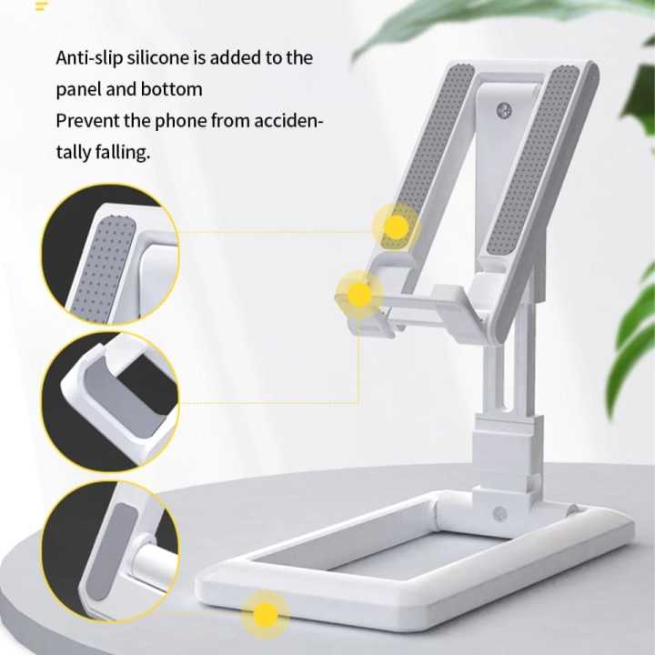 HOLDER HP UNIVERSAL HD 28 / FOLDING DESKTOP STAND SUPPORT HANDPHONE ...