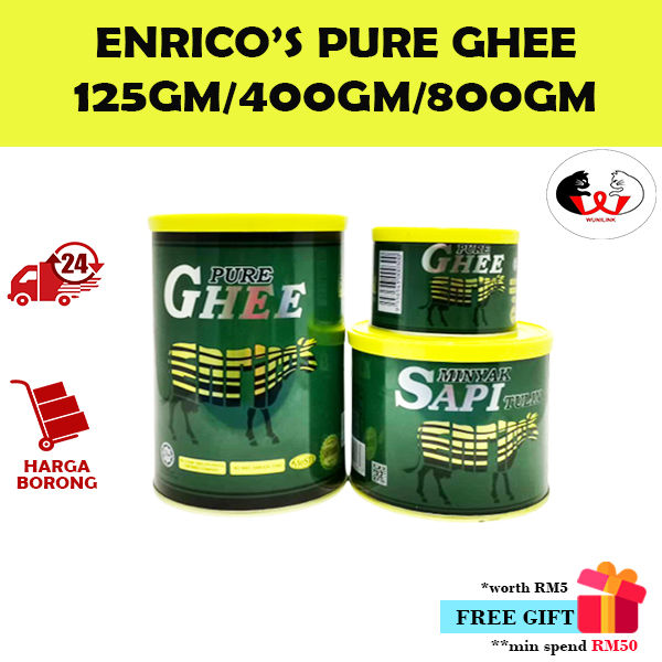 [Clearance Sale] Enrico's Pure Ghee / Minyak Sapi Ghee [125GM / 400GM ...