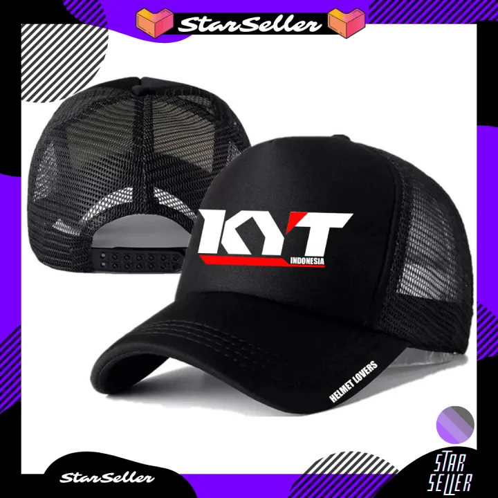 StarsSeller Topi KYT Premium - Topi Distro NHK Logo - Topi Logo INK ...