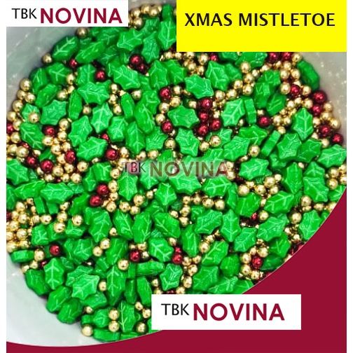 SPRINKLE NATAL / SPRINKLE CHRISTMAS / SPRINKLE TRIMIT KUE / HIASAN KUE ...