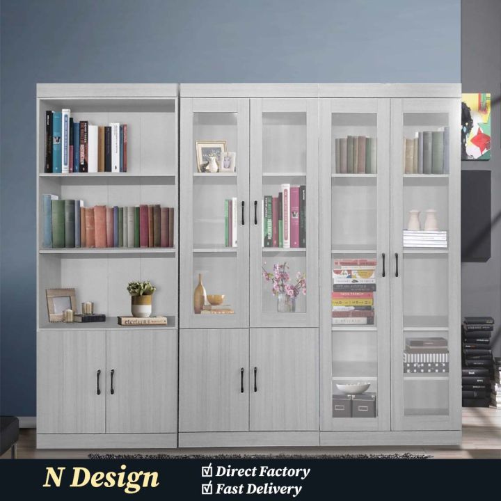{N Design} 2 Door Book Cabinet / Almari Dapur / Cabinet Dapur / Almari ...
