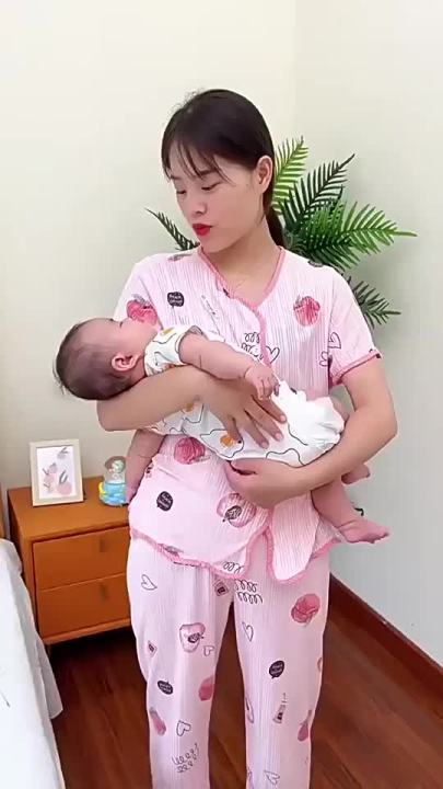 Newborn Baby Carrier, Easy Wrap Sling Waist Stool, Horizontal Hold ...