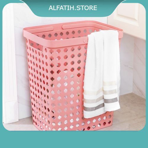 Informa - Keranjang Laundry Dengan Gagang - Pink | Lazada Indonesia