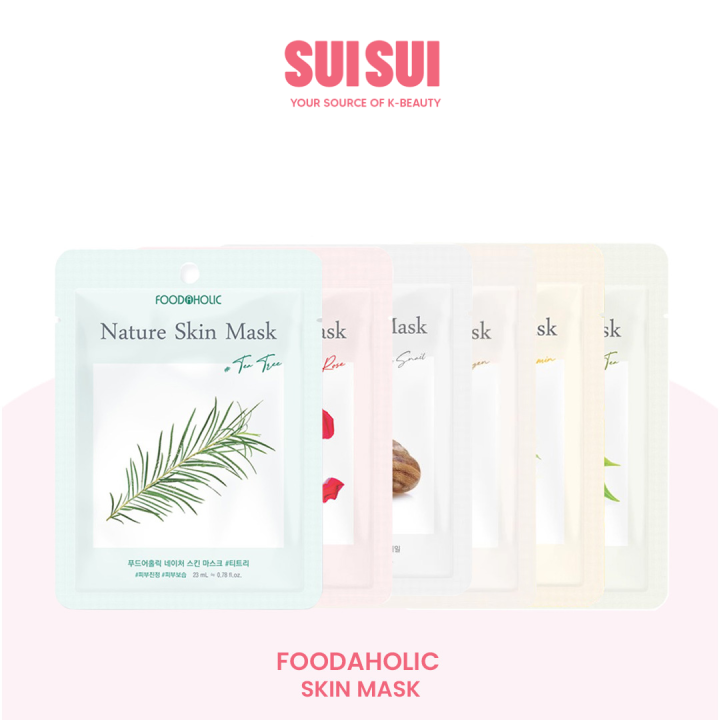FOODAHOLIC Nature Skin Mask 23ml | Lazada PH
