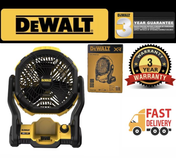 DEWALT 18/20V CORDLESS FAN BARE UNIT (DCE512N-XJ) | Lazada
