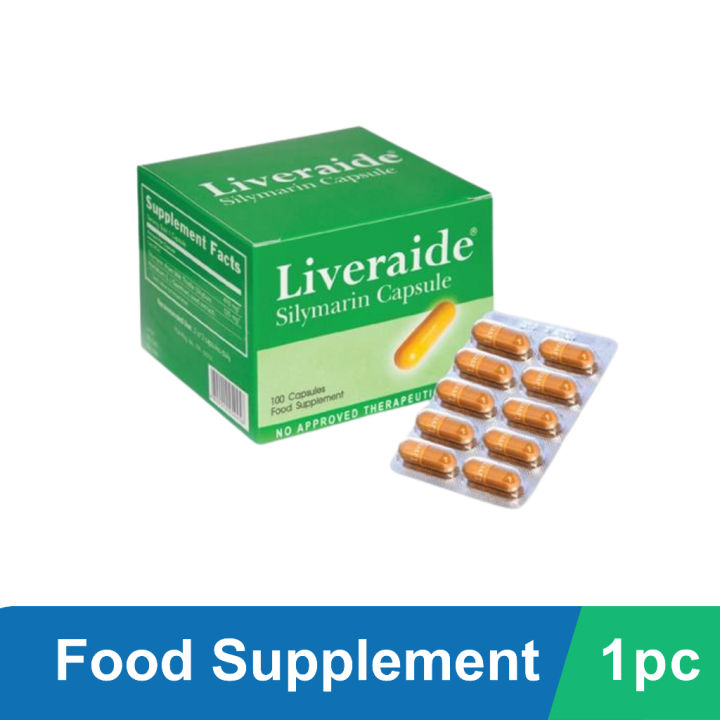 Liveraide Capsule l Multivitamins l Silymarin for Liver Support | Lazada PH