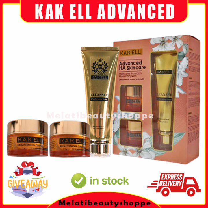Kak Ell Skincare 3 in 1 Kak Ell Skincare 3in1 Ha Cleanser Original Hq Lazada