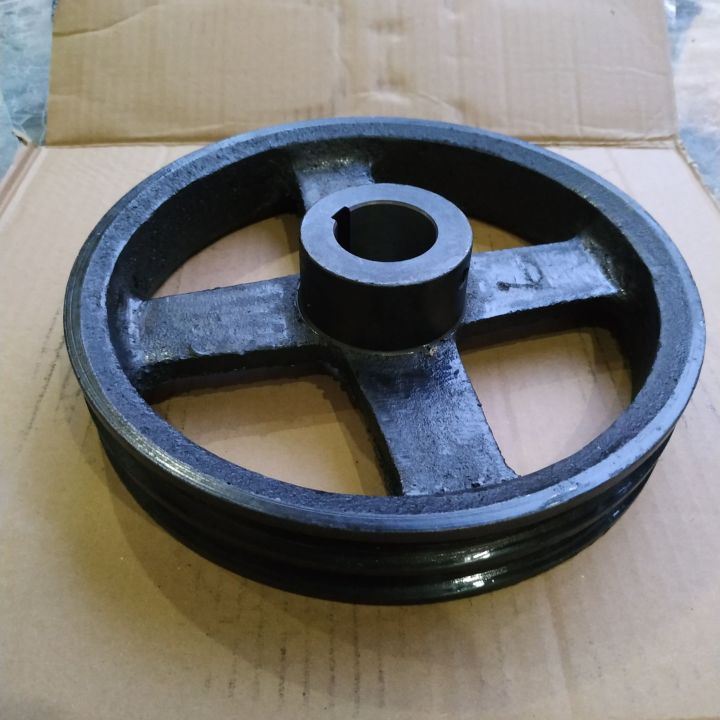 Pulley Pully 8 inch as 38 mm Jalur B2 Poly Pully Besi Cor | Lazada ...