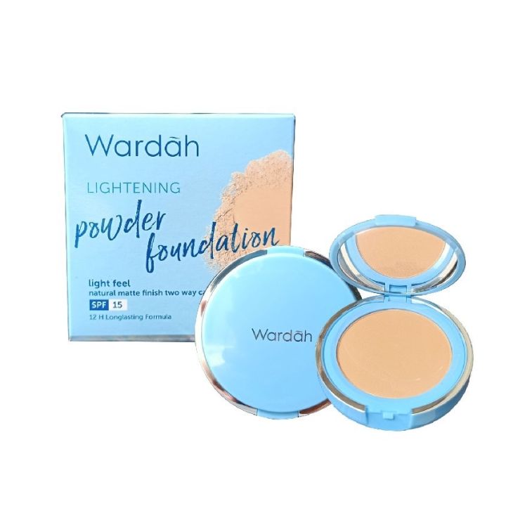 Wardah Lightening Powder Foundation Light Feel (REFILL) | Lazada Indonesia