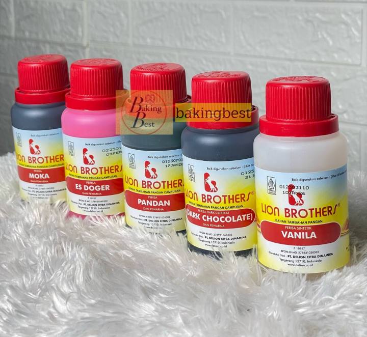 NEW LAUNCHING! PASTA LION BROTHERS 100 gram.Rasa Vanilla ,Dark Coklat ...